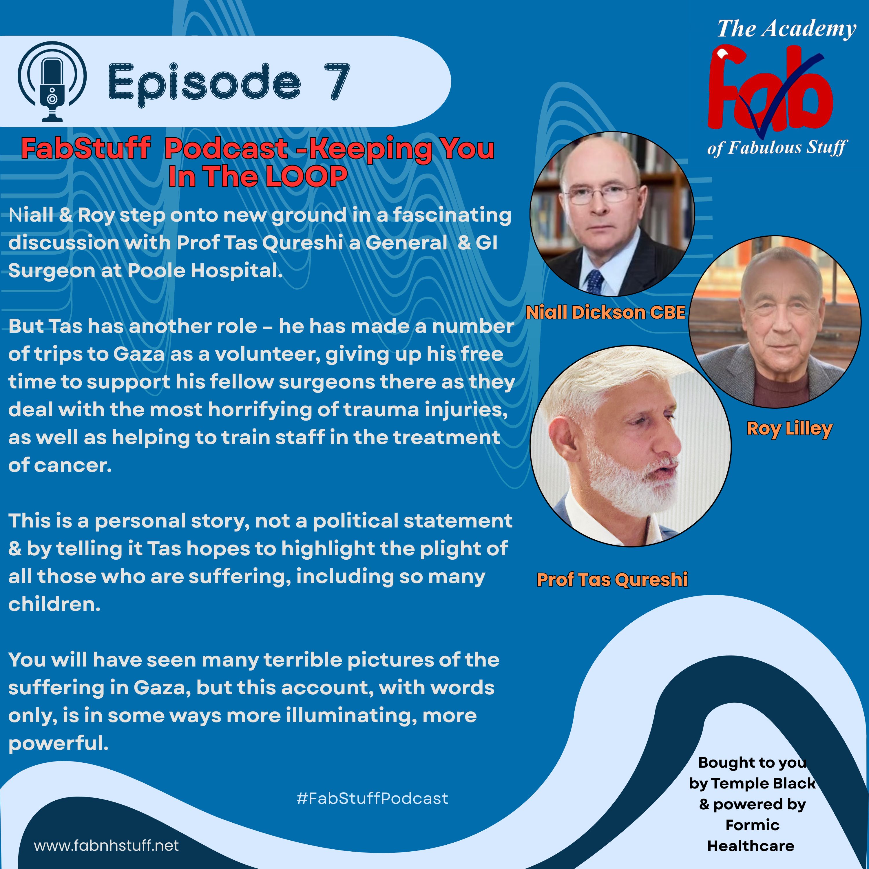 In conversation with Prof Tas Qureshi | Fab NHS Stuff