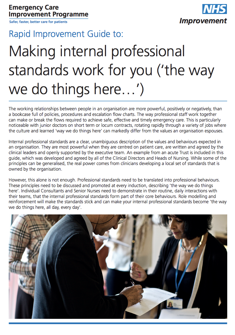 Emergency Care Intensive Support Team (ECIST) - Making Internal ...