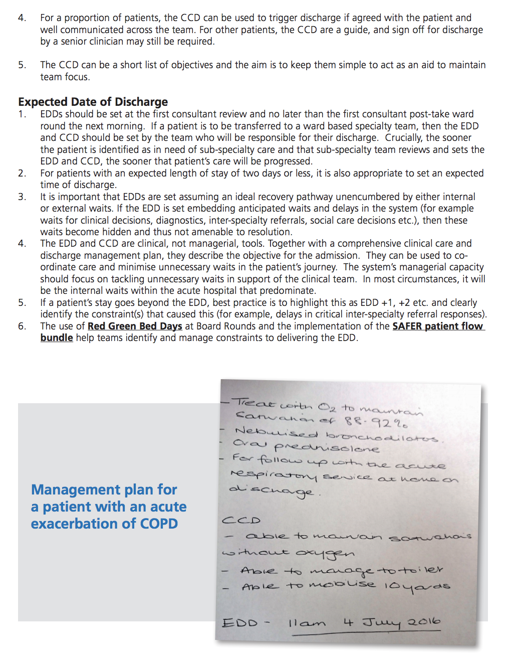 Emergency Care Intensive Support Team (ECIST) - Expected Date of ...
