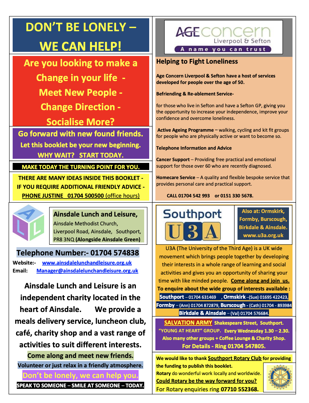 Combating Loneliness | Fab NHS Stuff