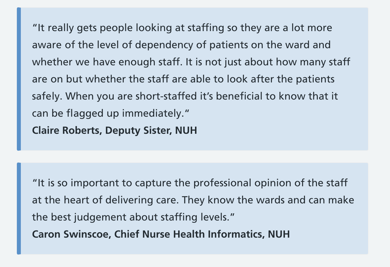 Safe Staffing App | Fab NHS Stuff