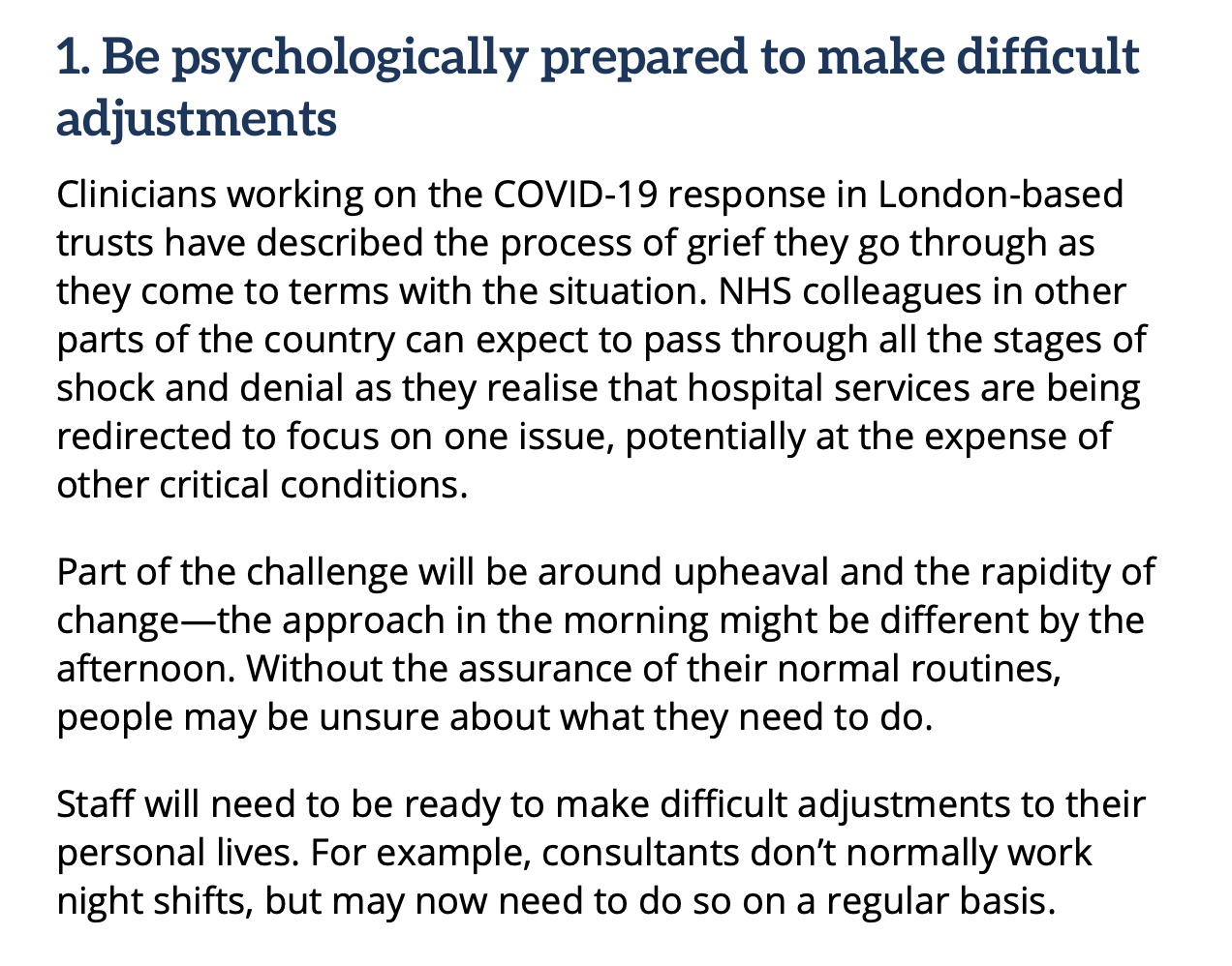 10 ten tips from clinicians | Fab NHS Stuff