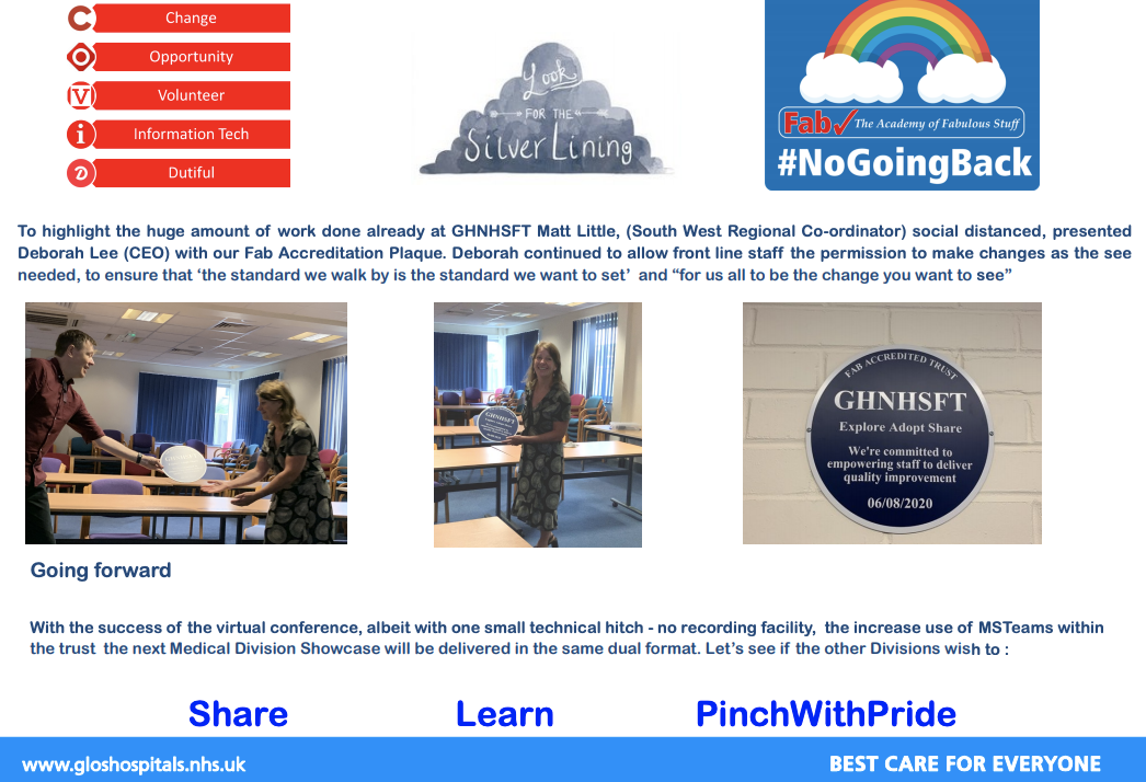 Learning from a virtual conference | Fab NHS Stuff