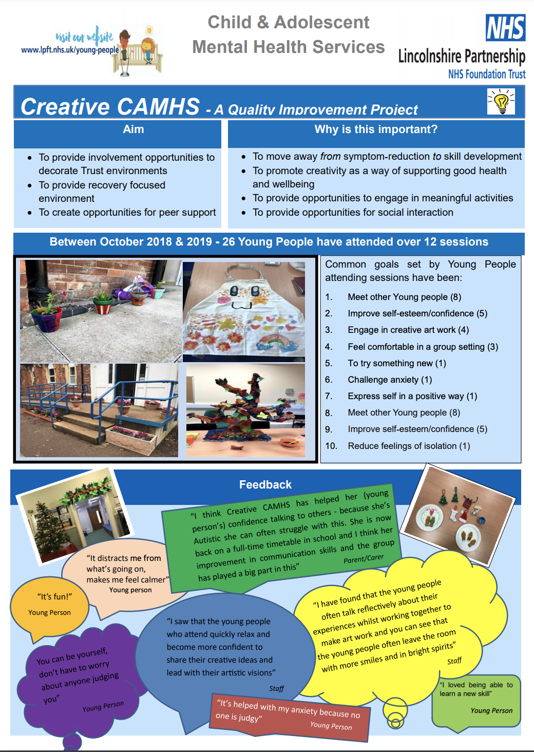 Creative CAMHS | Fab NHS Stuff