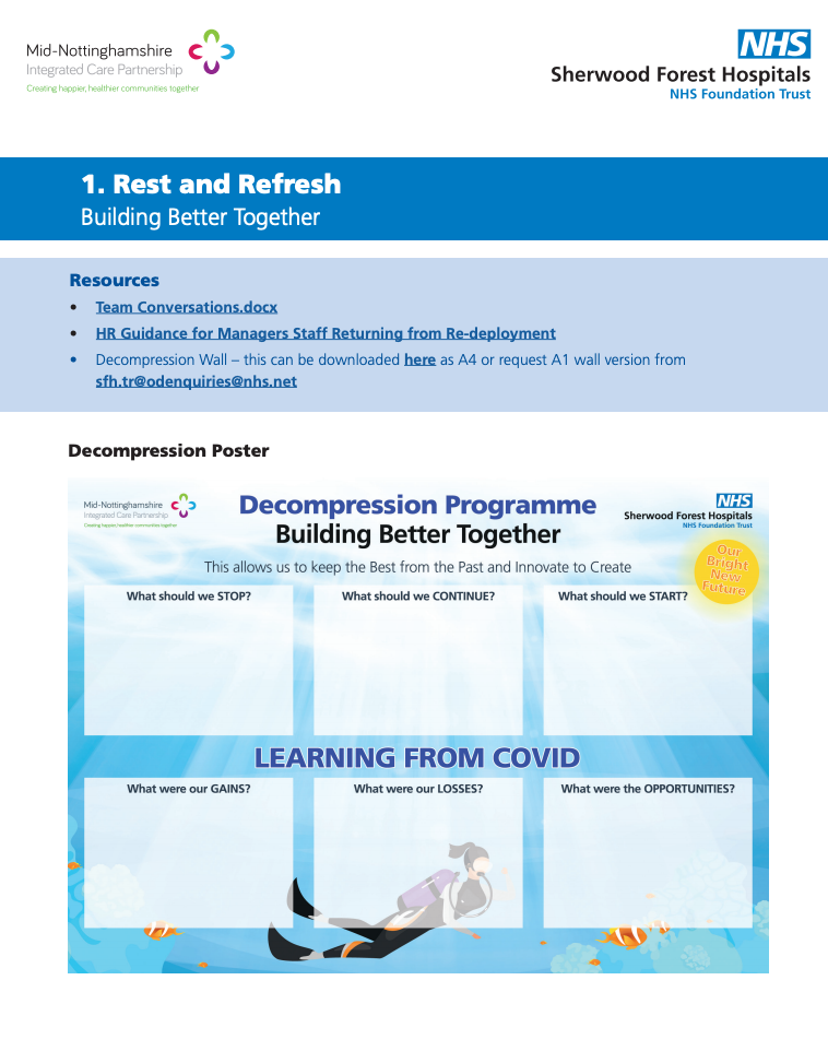 Building Better Together | Fab NHS Stuff