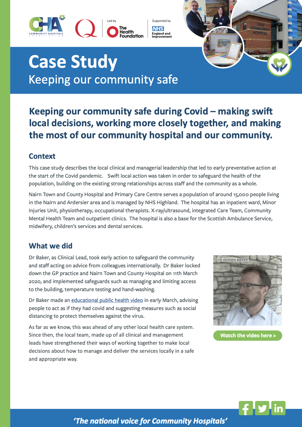 Keeping our community safe | Fab NHS Stuff