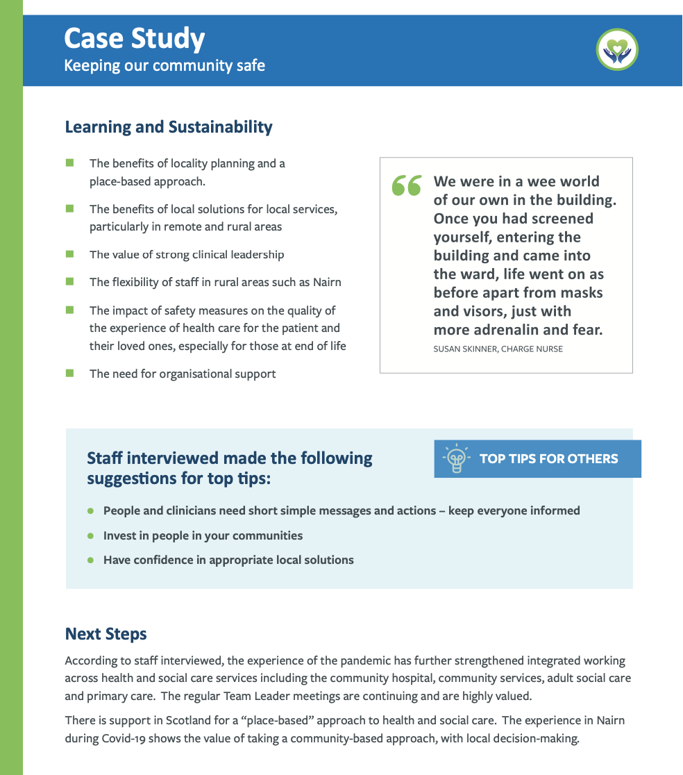 Keeping our community safe | Fab NHS Stuff