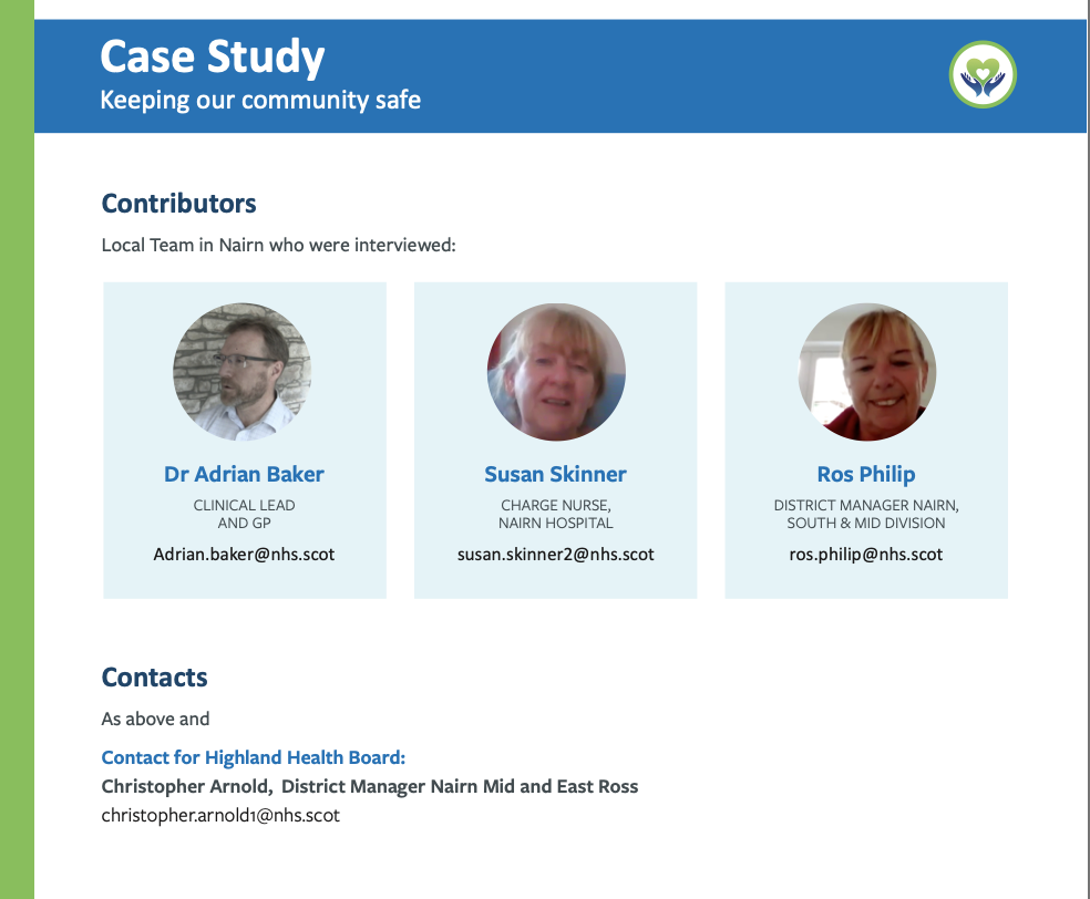 Keeping our community safe | Fab NHS Stuff