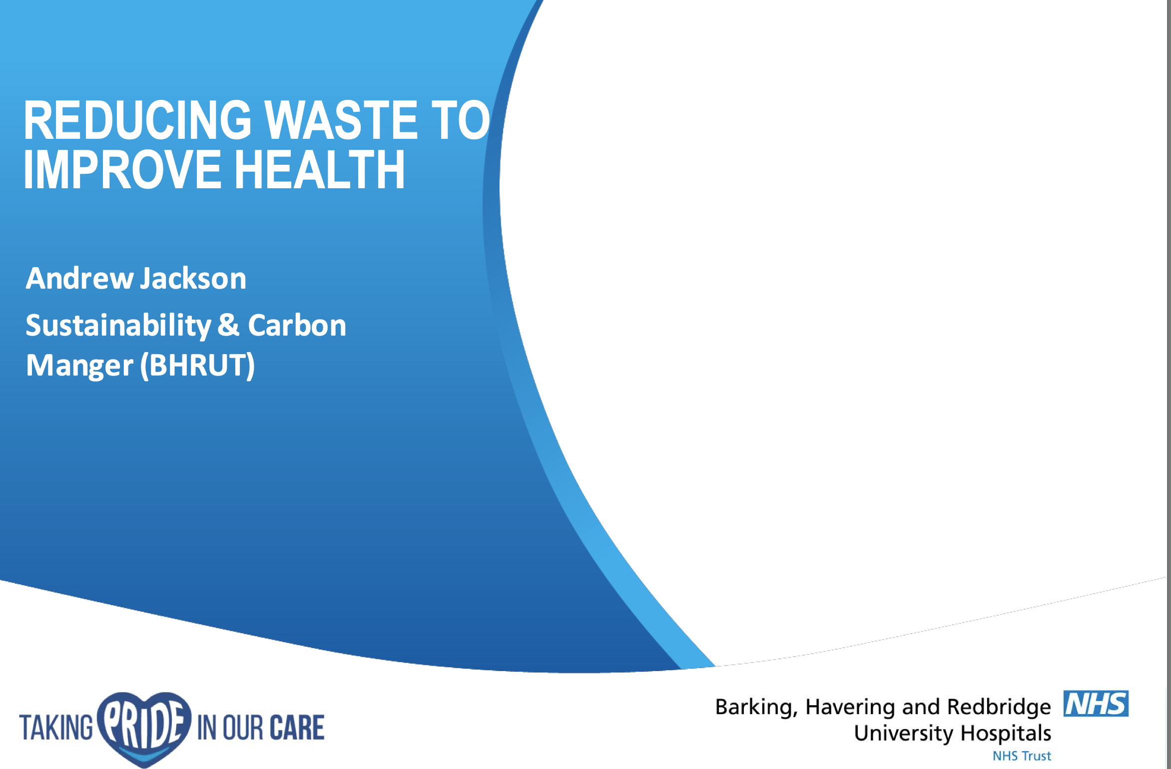 REDUCING WASTE TO IMPROVE HEALTH - reusable sharps containers | Fab NHS ...