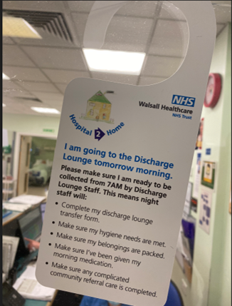 discharge lounge | Fab NHS Stuff