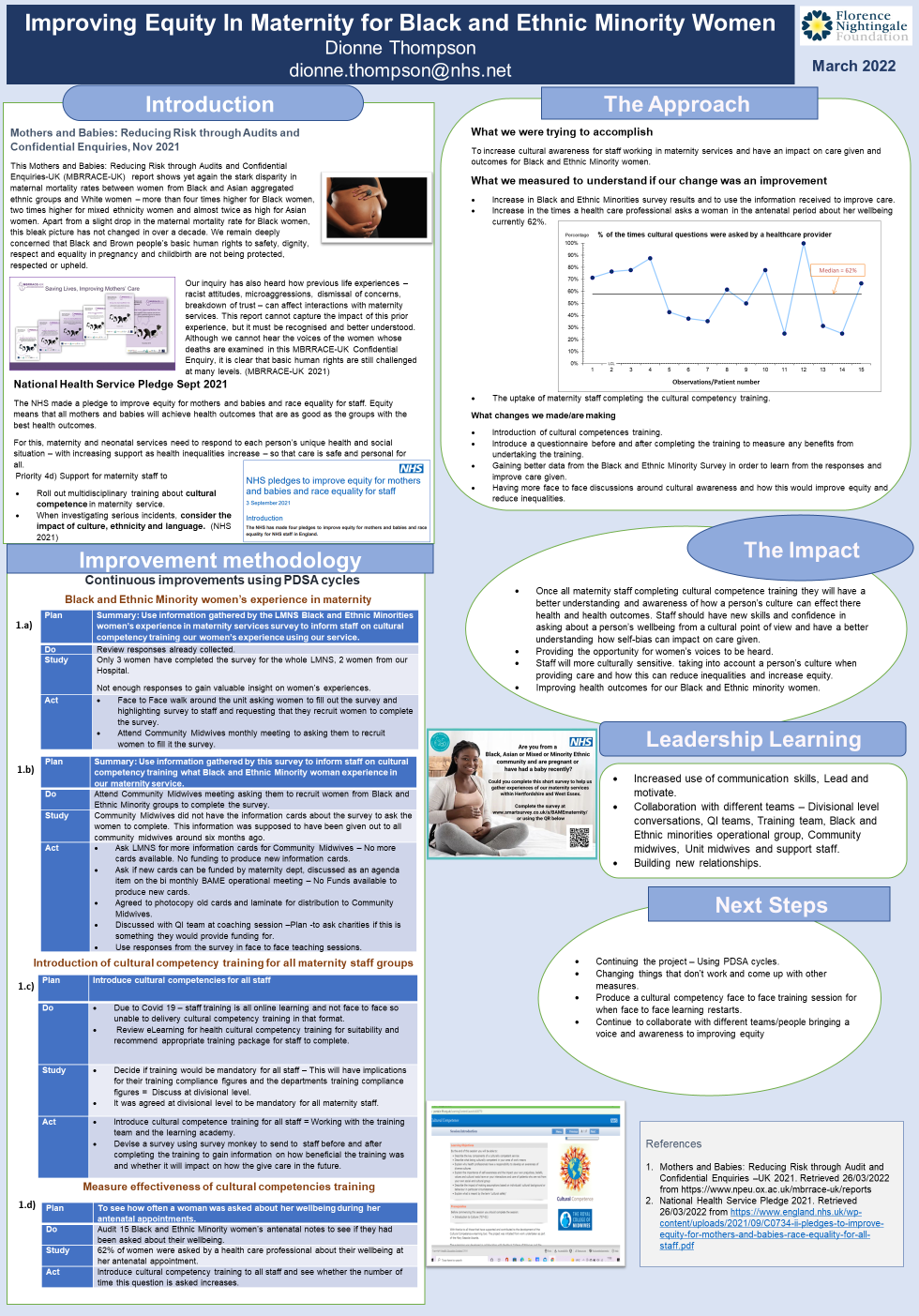 Improving Equity in Maternity for Black and Ethnic Minority Women ...